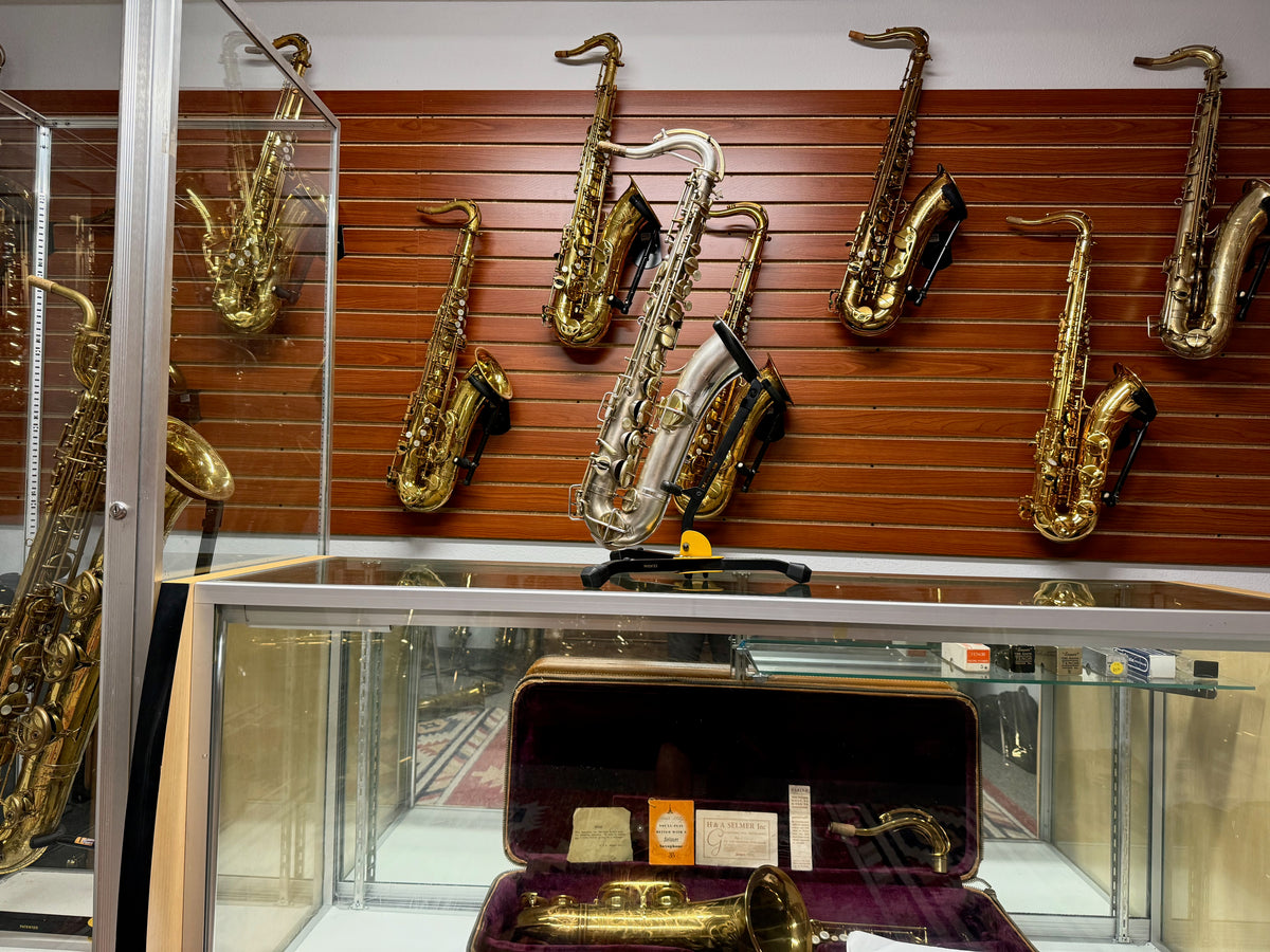 Martin Handcraft 18xxx 2 Tone Gold Plate C Melody Saxophone EXTREMELY ...
