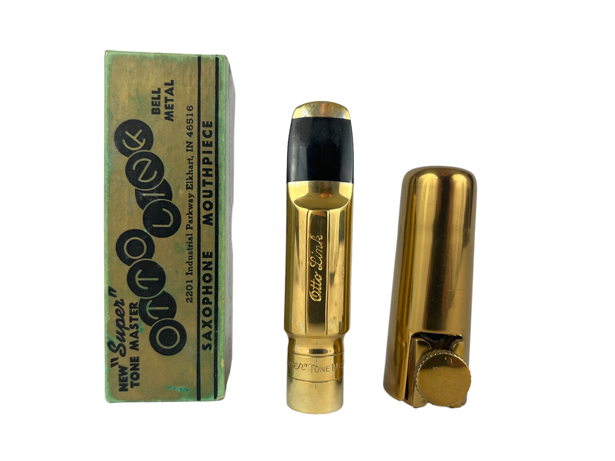 Otto Link Super Tone Master #6 Vintage Early Babbitt Tenor Saxophone M ...