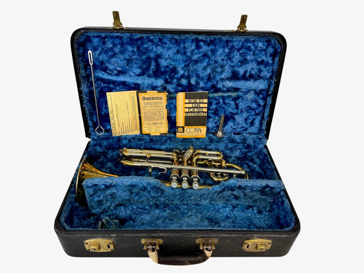 Conn 38A Victor Special Cornet w/ WARRANTY CARD! – Sax Stable
