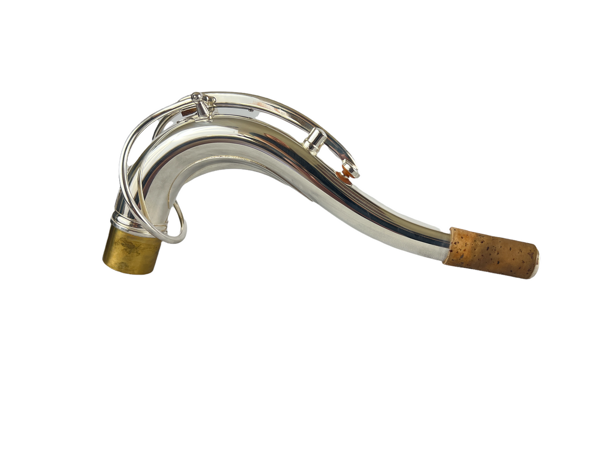 Boston Sax Shop Heritage Silver Tenor Saxophone Neck Fit to Selmer Mar ...